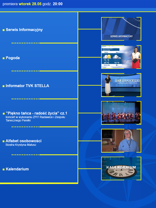 Program TVK Stella | STELLA Telewizja Kablowa